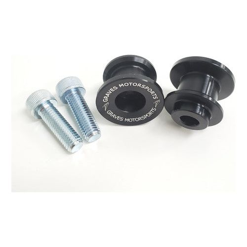Graves 8mm Swingarm Spools (SEE FITMENT BELOW) — Daredevil Motorsports LLC